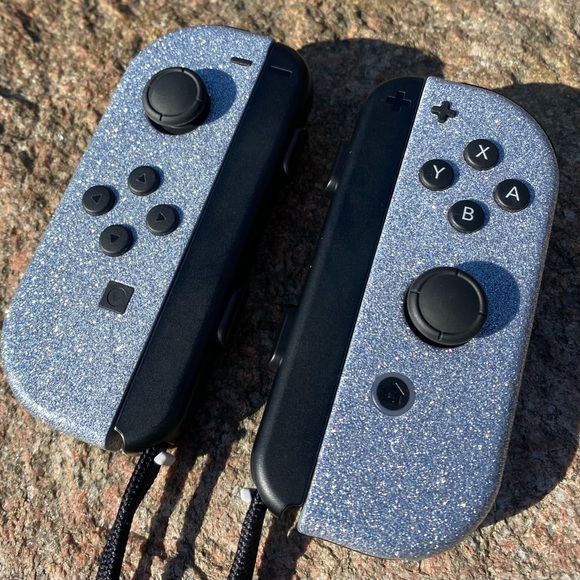 Nintendo | Video Games & Consoles | Custom Glitter Joycons | Poshmark